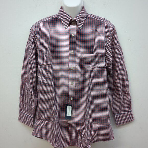 Club Room | Shirts | Club Room Regular Fit Gingham Mens Dress Shirt ...